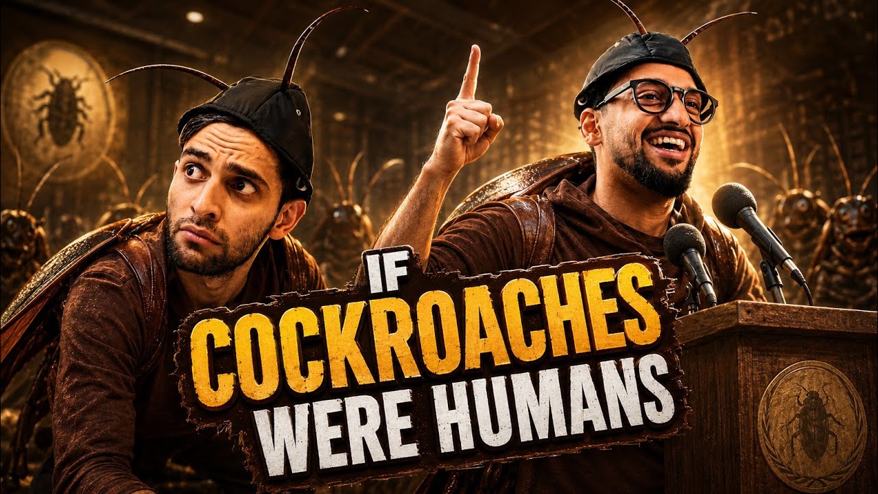 If Cockroaches were Humans | Cockroach Janta Party | Funcho - YouTube