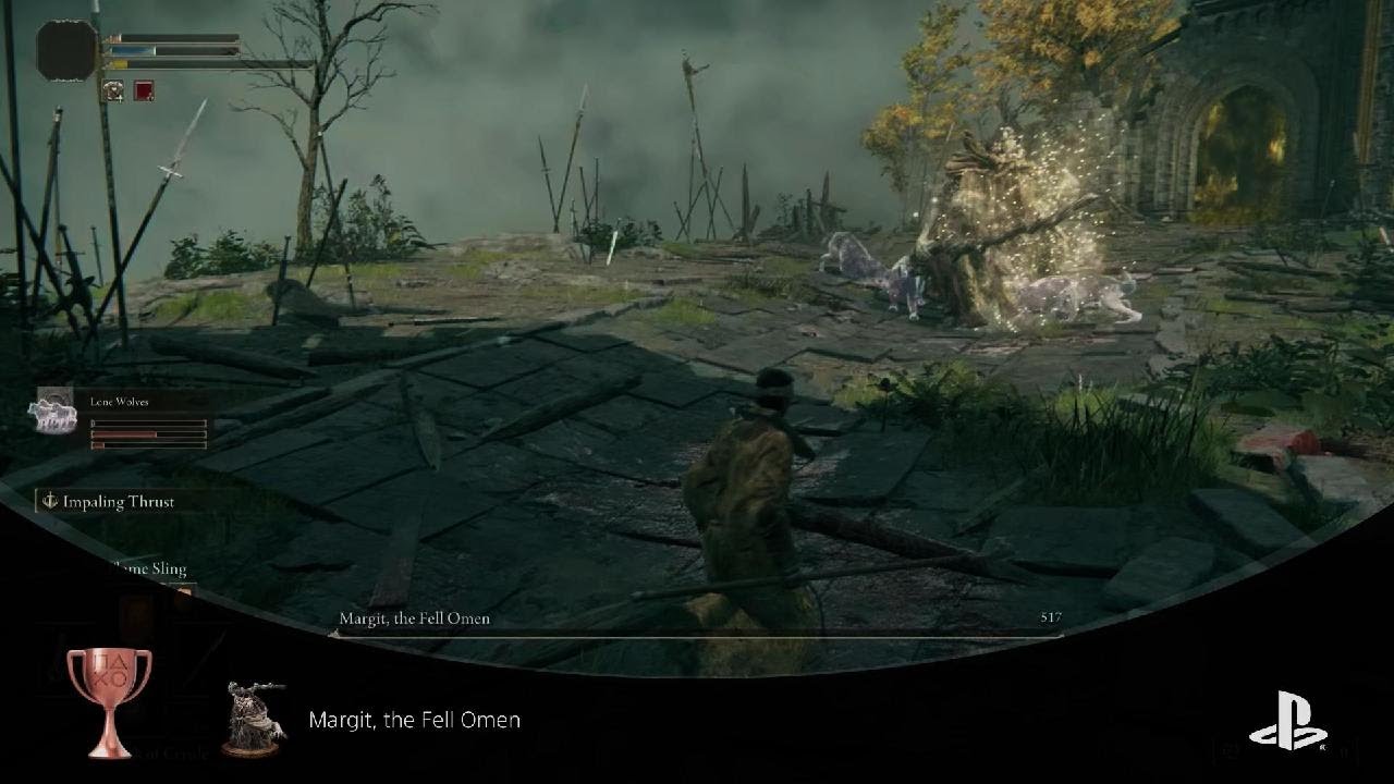 ELDEN RING margit death - YouTube