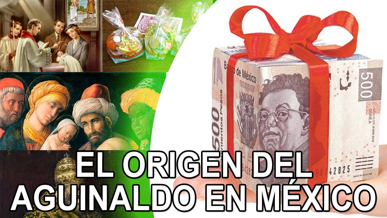 El origen del aguinaldo en México - YouTube