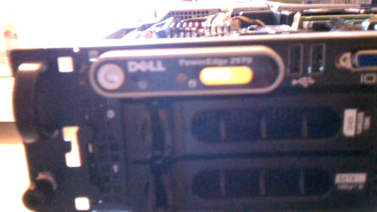Dell PowerEdge 2970 - YouTube