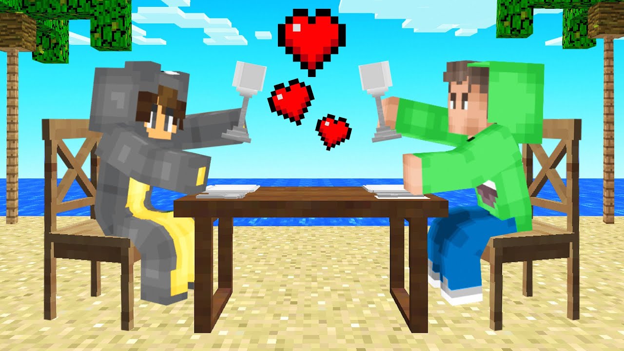 I Went On A DATE With My BEST FRIEND! (Minecraft) - YouTube