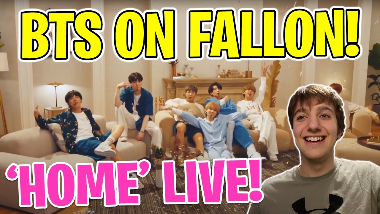 BTS Home Live REACTION!! - BTSWEEK Performance 2 on Jimmy Fallon! - YouTube