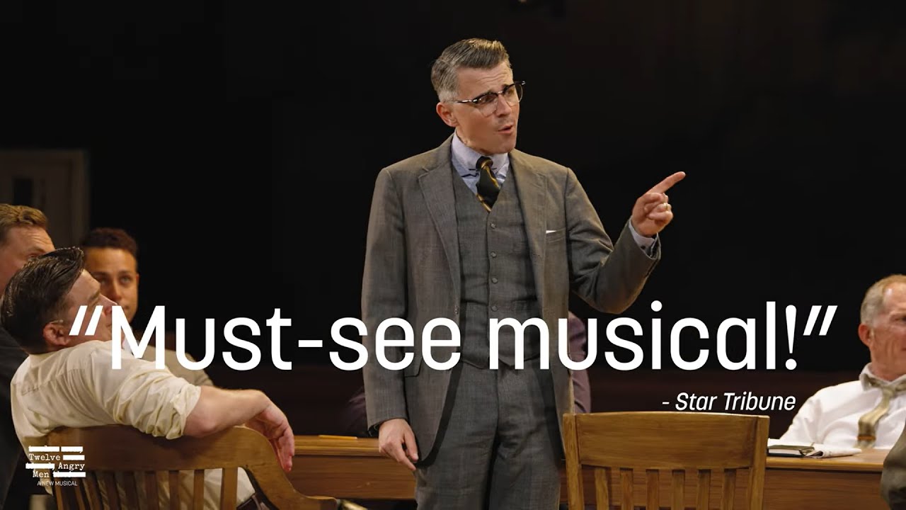 TWELVE ANGRY MEN: A NEW MUSICAL - Official Trailer - YouTube