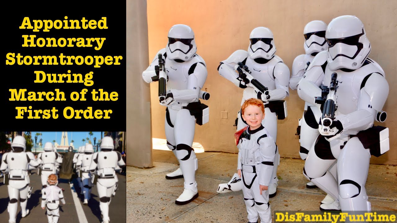 The Most Epic Moment: Child Joins Stormtroopers in March of the First ...