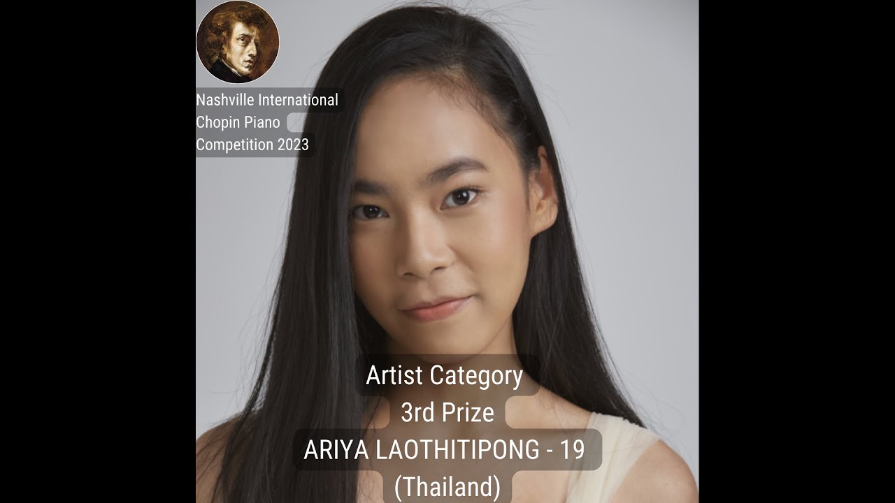 Artist Category 3rd Prize - ARIYA LAOTHITIPONG - 19 (Thailand) - YouTube