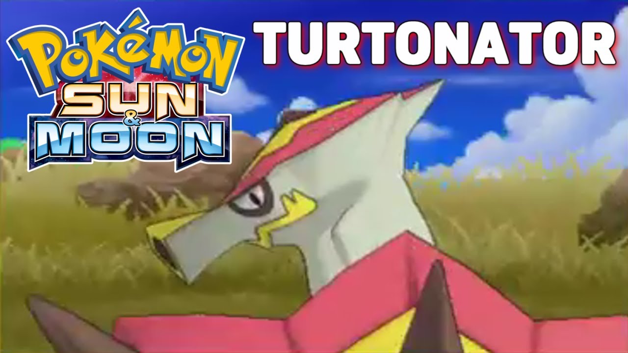 Pokémon Sun and Pokémon Moon! Turtonator - Fire/Dragon-type Revealed at ...