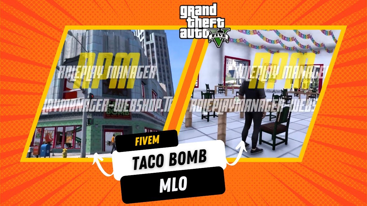 [MLO] 🌮TACO BOMB - Restaurant map by RPM || GTA 5 FiveM - YouTube