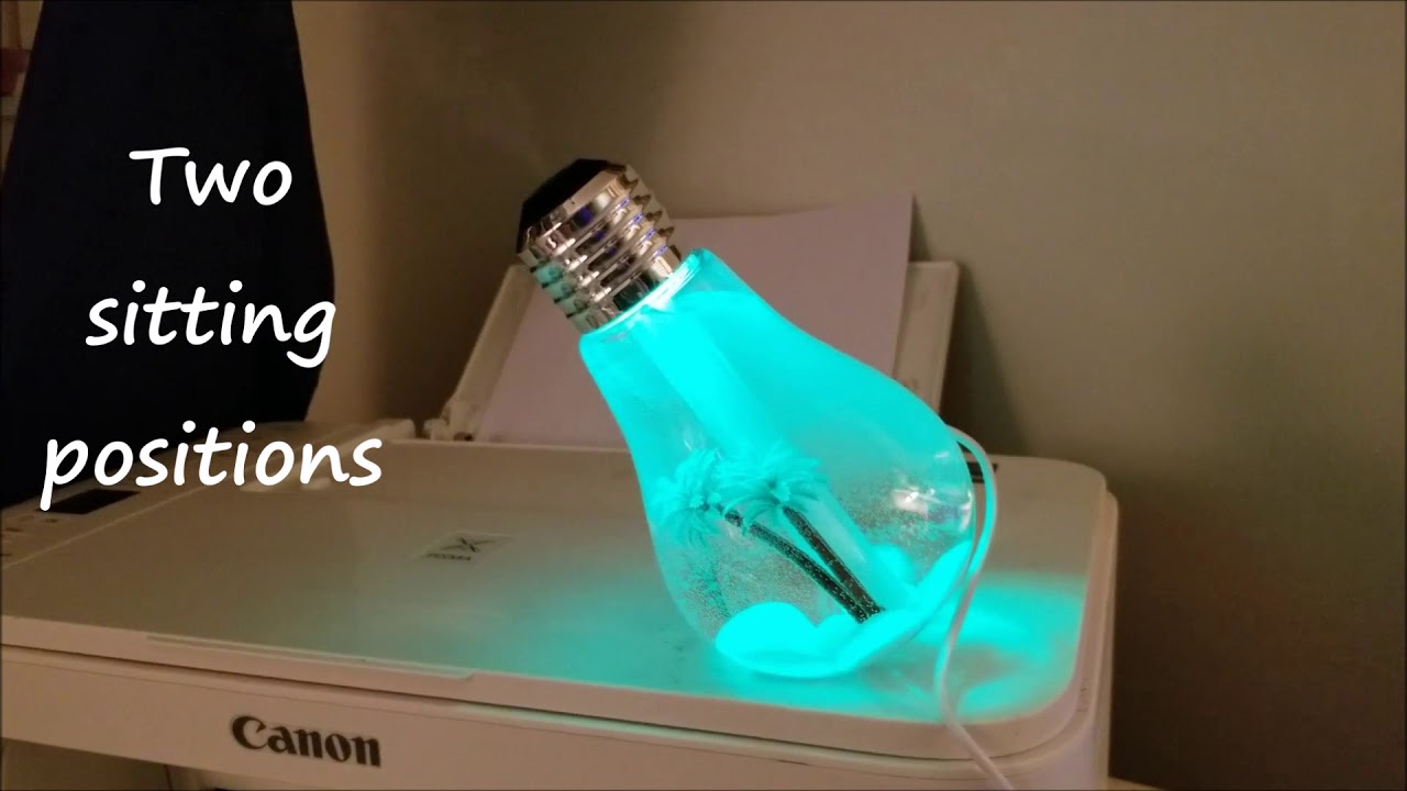 My New Bulb Humidifier - YouTube