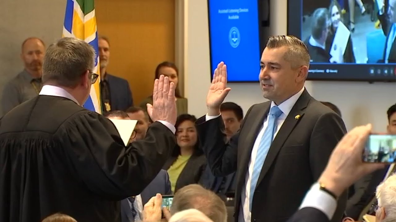 LIVE: Nathan Vasquez sworn in as new Multnomah County District Attorney ...