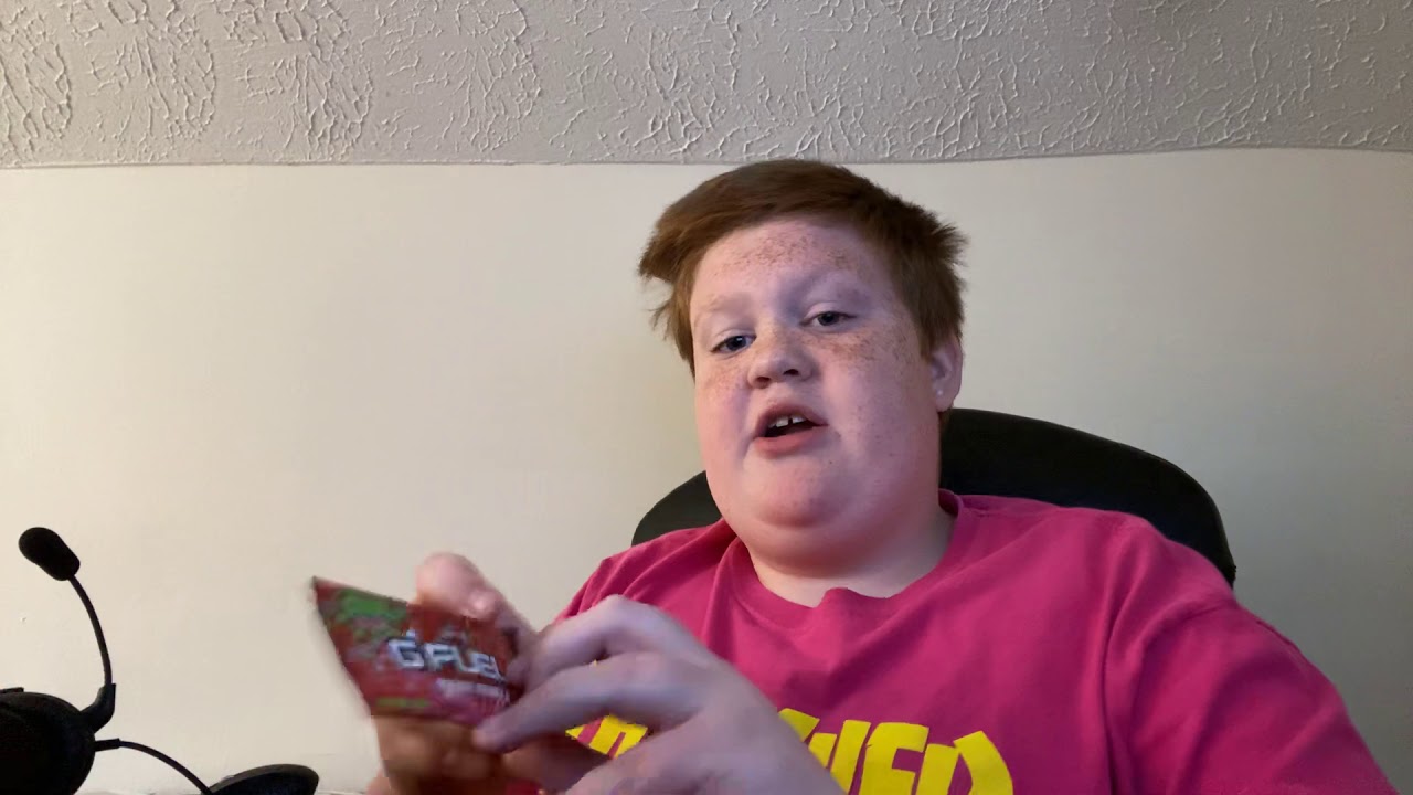 Sour cherry GFUEL taste test - YouTube