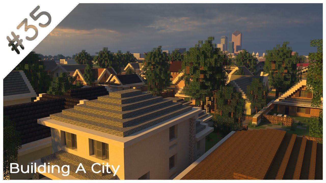 Building A City #35 (S2) // Suburbs Pt. 4 // Minecraft Timelapse - YouTube