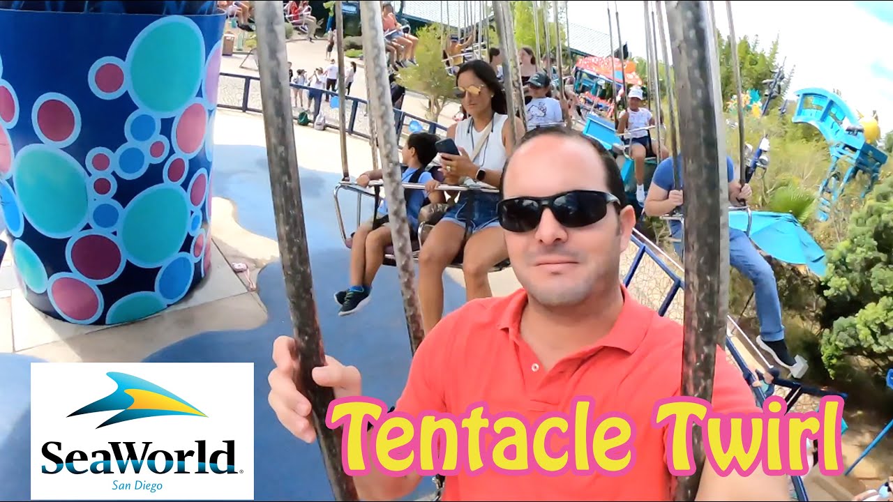 TENTACLE TWIRL - Sea World San Diego - YouTube