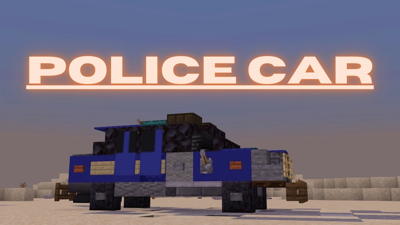 Minecraft Police Car Keralis