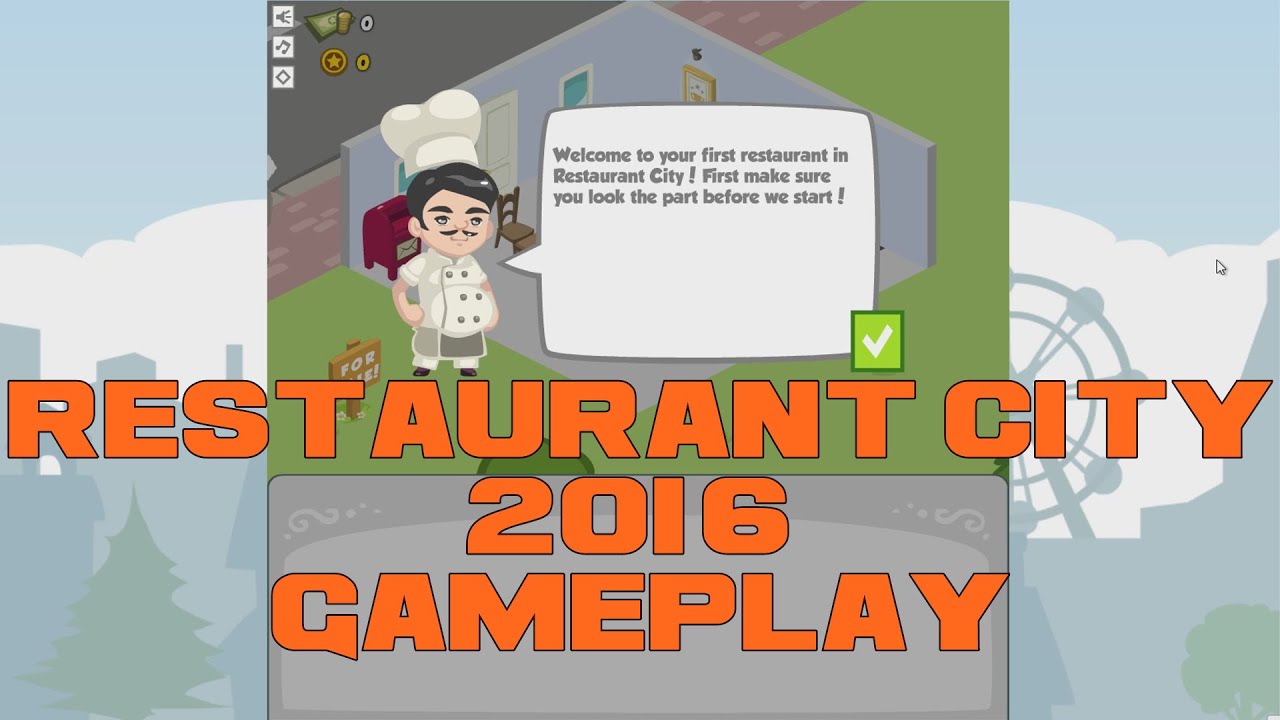 [Restaurant City 2016] It's back! - YouTube
