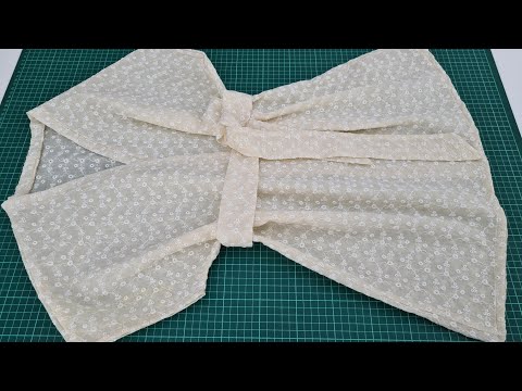 Pareo Nasıl Dikilir / Çok Kolay Pareo Kesimi ve Dikimi / Tatil Kıyafeti / KENDİN YAP