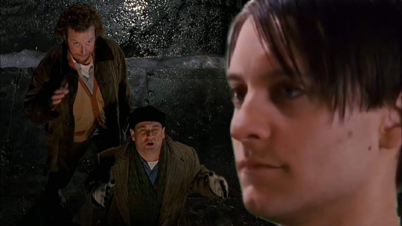 BULLY MAGUIRE BULLIES THEIF AT HOME ALONE 2 | MEME | - YouTube