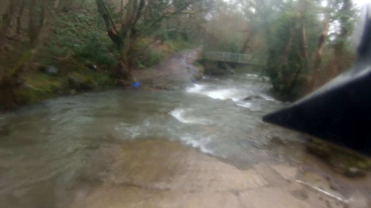 Ford of the Nant Clydach at Ynysybwl in Wales - YouTube