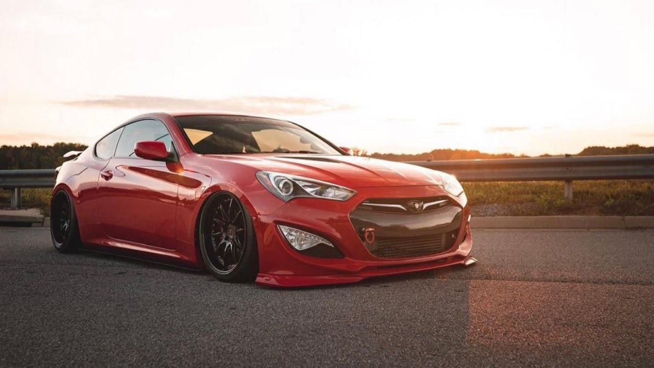 2013 Bagged Genesis Coupe R-Spec Review - YouTube