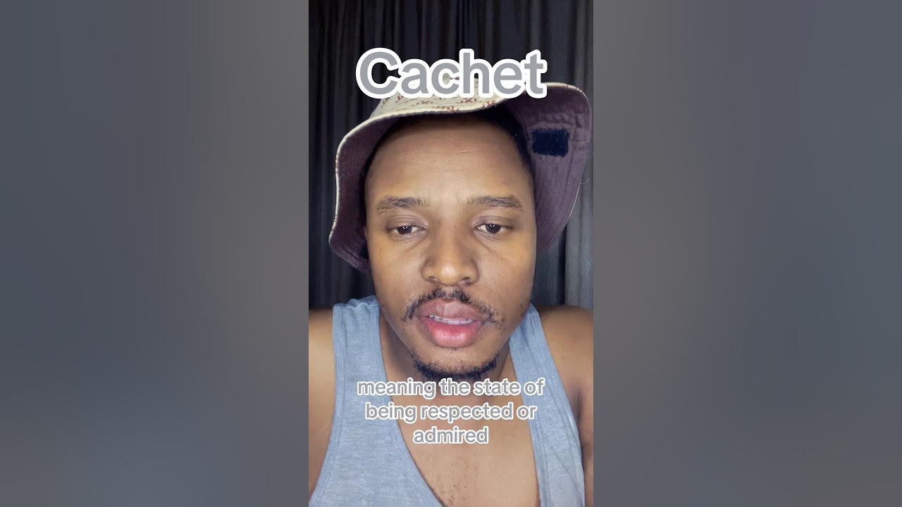 Word of the day - Cachet #Mr_Awesome #Cachet #Wordoftheday #Fyp #Foryou ...