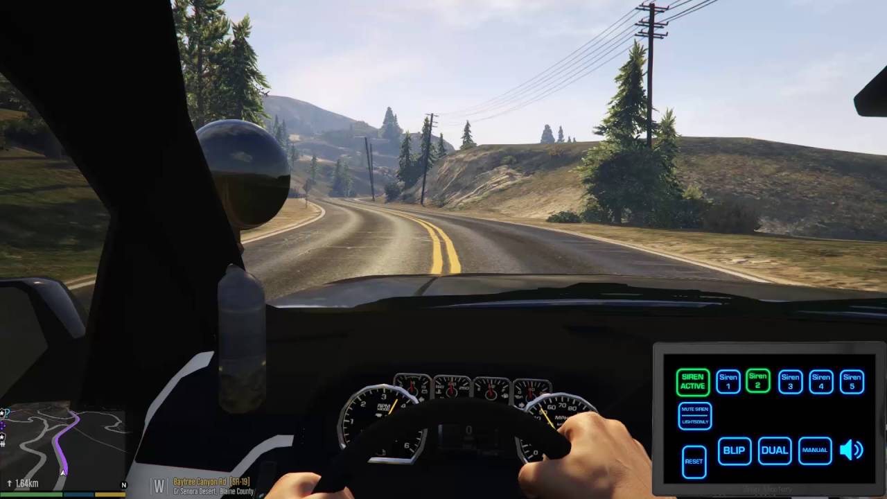 GTA 5 - Whelen 295HFSA1 Response Driving Demo - YouTube