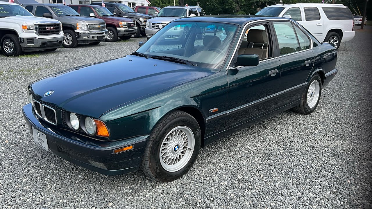 1995 BMW 525i Sedan *Only 120K Miles* *Hard to find car!* - YouTube