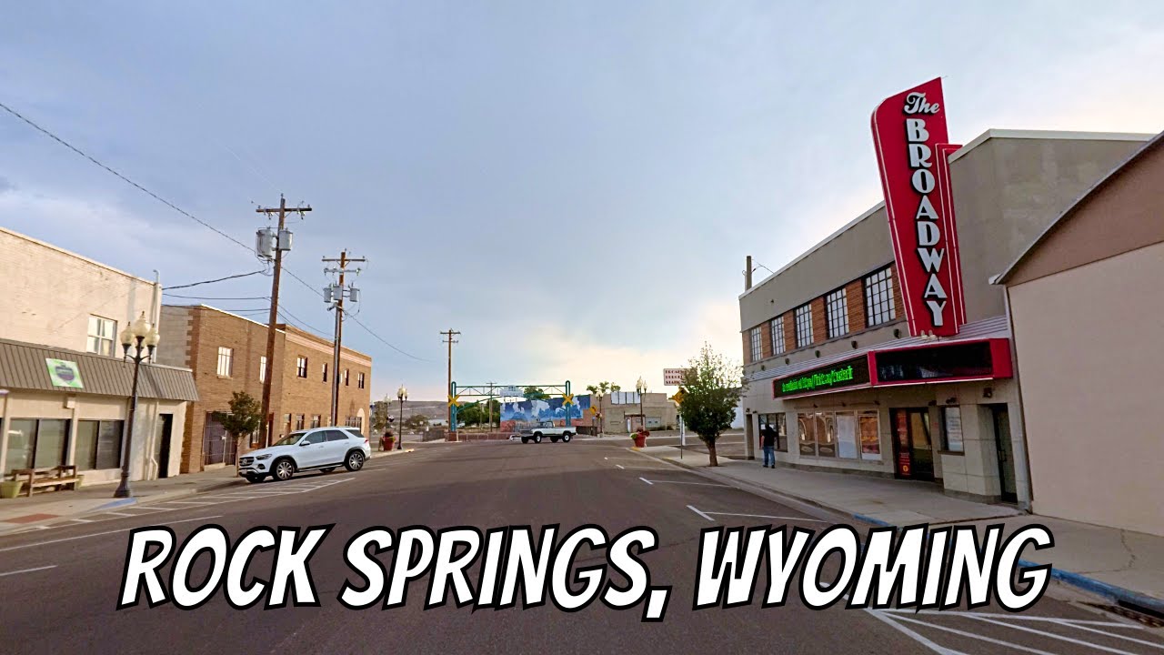 Rock Springs, Wyoming! Drive with me in Wyoming! - YouTube