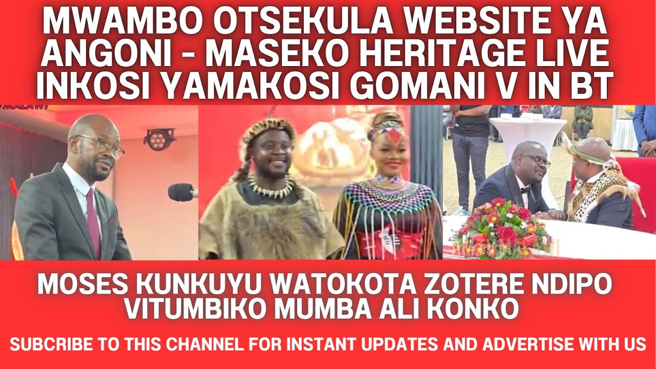 MWAMBO WONSE WOTSEGULA WEBSITE YA NGONI MASEKO HERITAGE - MOSES KUNKUYU ...