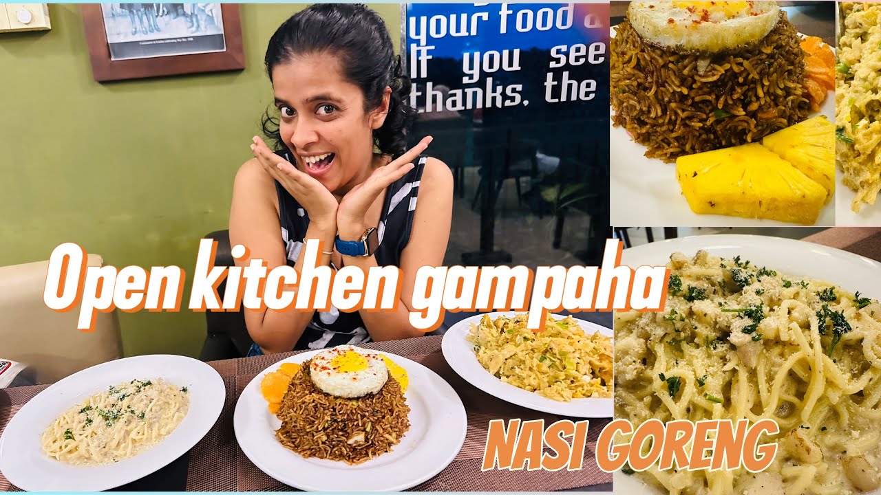 Open kitchen | Gampaha | sri lankan | nasi goreng | cheese kottu ...