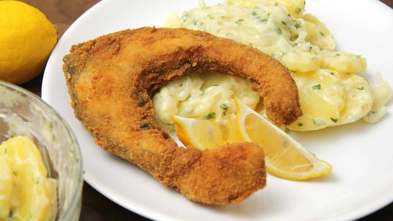 Rántott ponty - YouTube