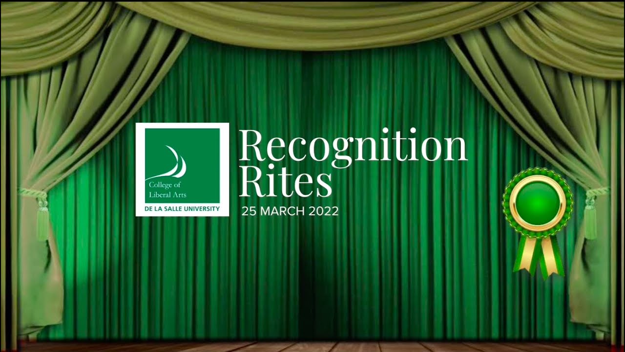 CLA Recognition Rites 2022 - YouTube
