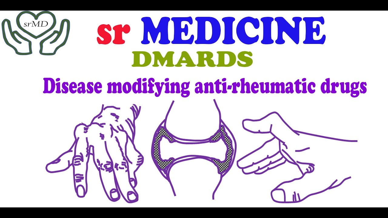 DMARDS: Disease modifying antirheumatic drugs, Classification, mode of ...