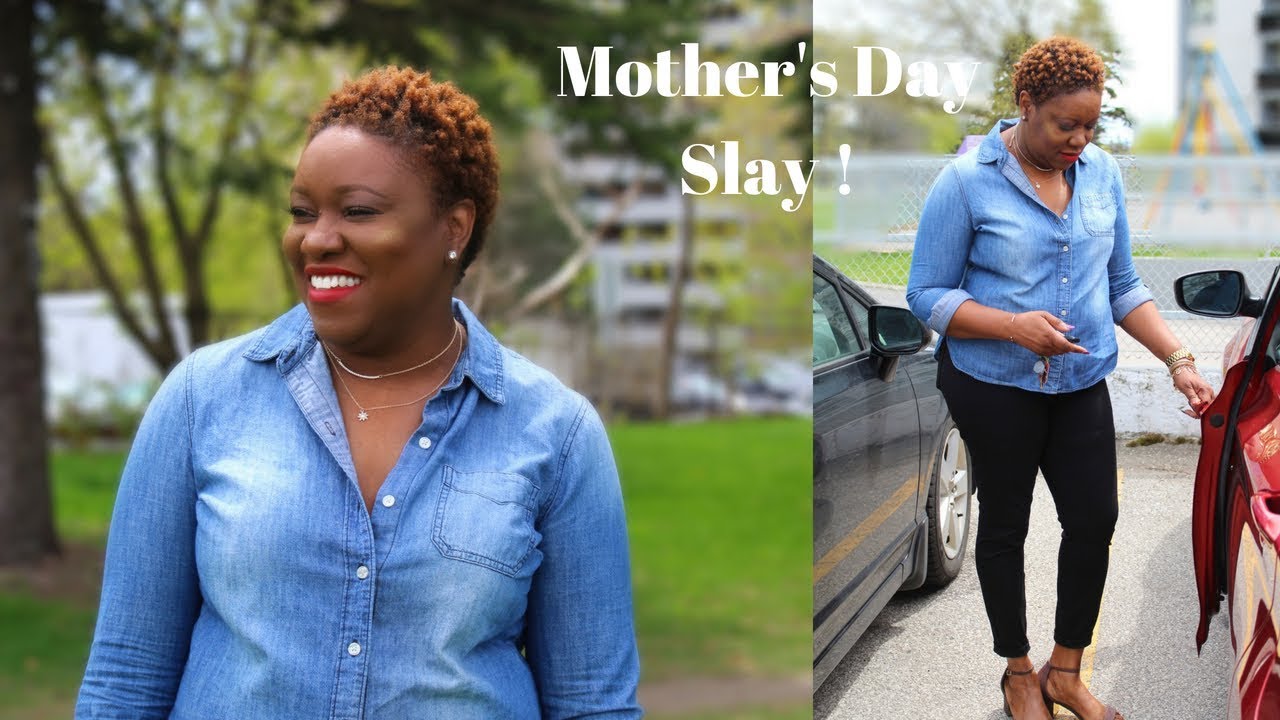 Mother's Day SLAY! Styling TWA And Makeup | Get To Know My Mom ...