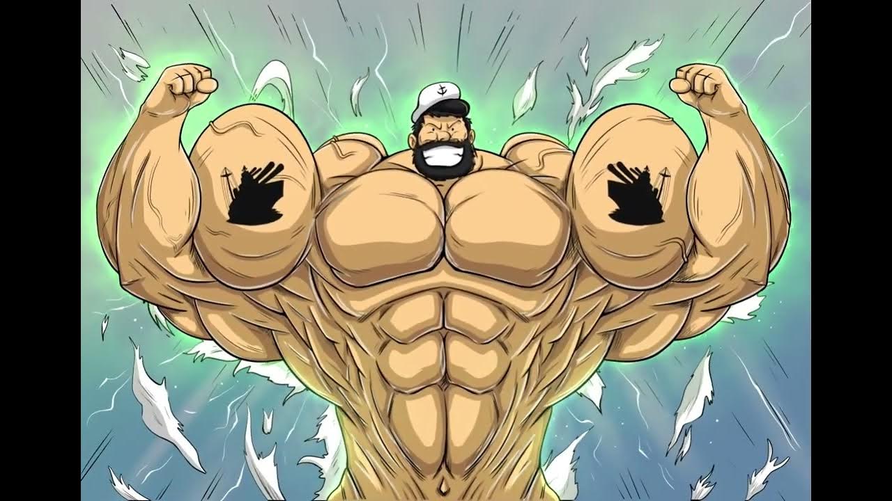 Popeye Blutobrutus Muscle Growth Youtube