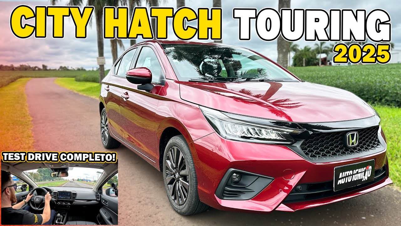 HONDA CITY TOURING 2025 - Confira Test Drive Completo, Cidade e Rodovia ...