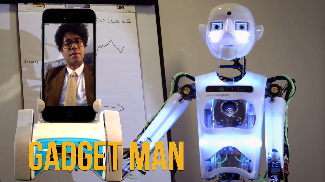 Richard Ayoade's Gadget Guide to Working From Home | Gadget Man - YouTube