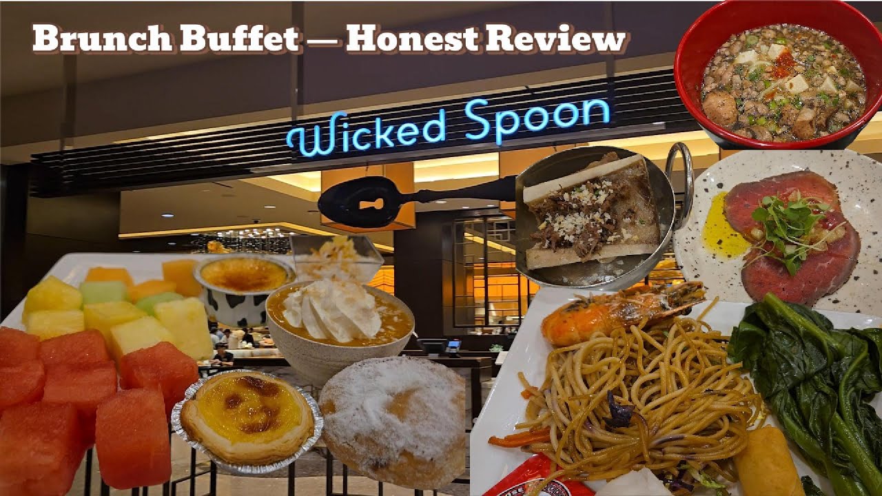 Wicked Spoon Brunch Buffet - Las Vegas Honest Review - YouTube