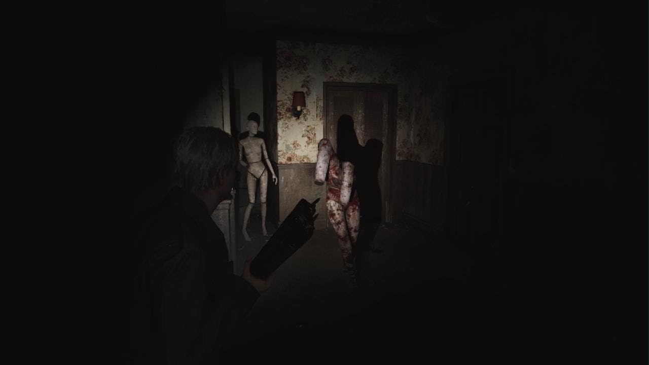 First encounter with Mannequin - SILENT HILL 2 Remake - YouTube