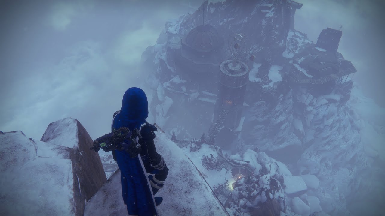 Destiny - getting to Felwinter Peak - YouTube