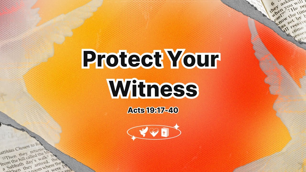 Protecting Your Witness | Walking in Power Acts 21:17 40 | Father's Day ...