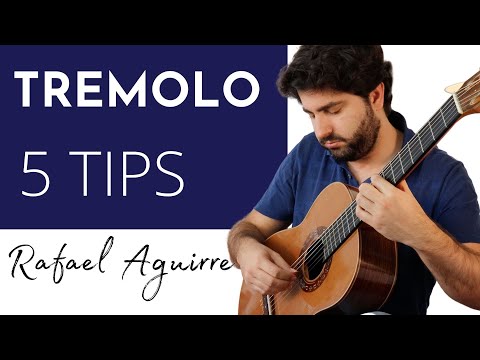 5 TIPS PARA TRÉMOLO EN GUITARRA CLÁSICA ✨ por Rafael Aguirre