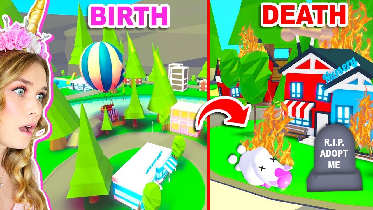 BIRTH To DEATH Of Adopt Me! (Roblox) - YouTube