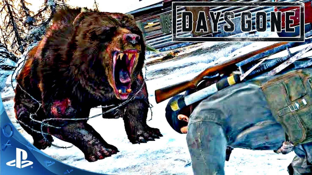 Days Gone Bear Boss Fight Gameplay Walkthrough - YouTube
