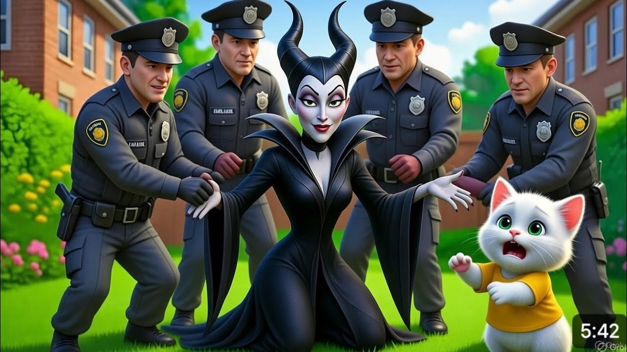 😱 Maleficent Entered a Kitten’s House… What Happened Next Shocked ...