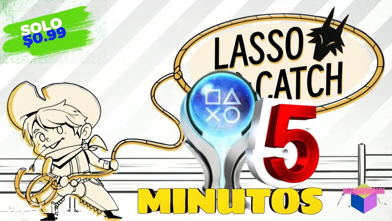 LASSO CATCH PS4 | 12 TROFEOS EN 5 MINUTOS | TROFEO PLATINO FACIL | POR ...