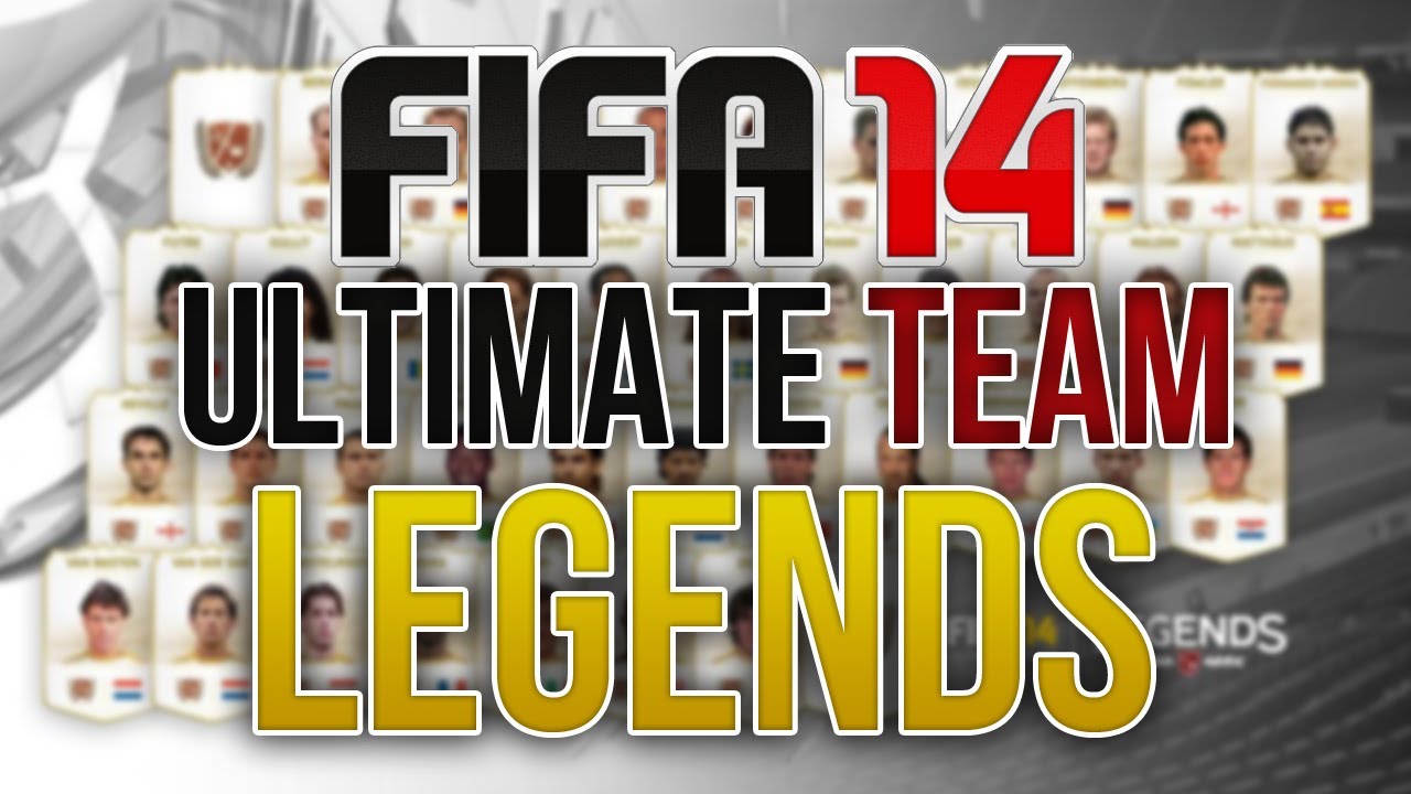 FIFA 14 Ultimate Team - LEGEND CARDS! - YouTube