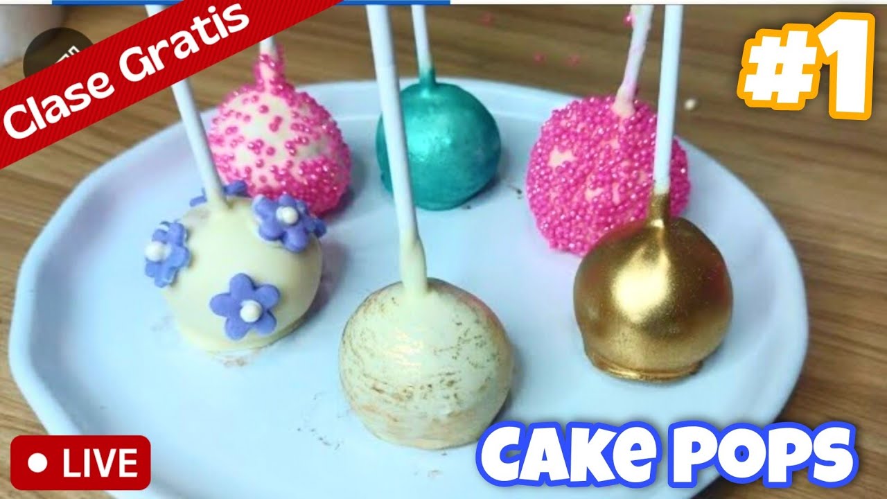 Clase #1 CAKE POPS #cursodereposteria - YouTube