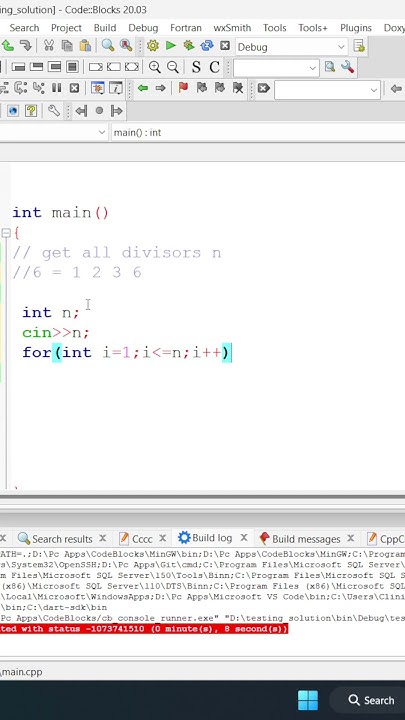 get all divisors of n c++ - YouTube