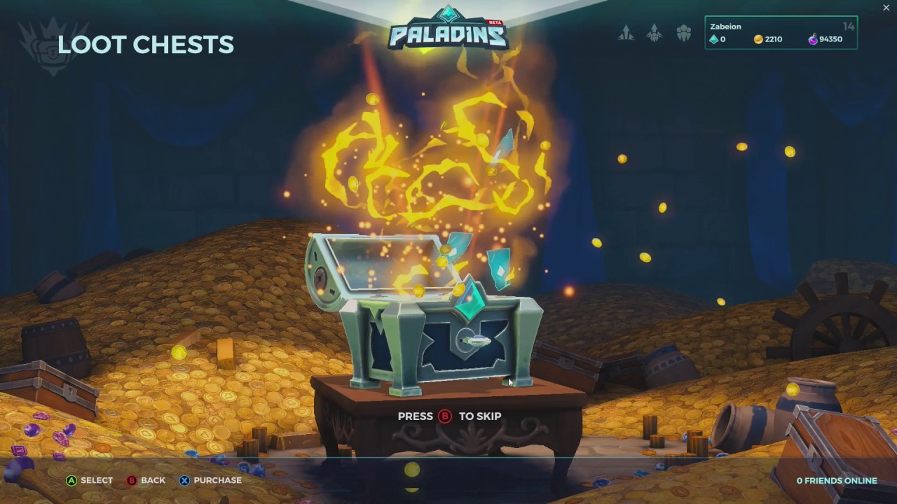 Paladins: Opening 9 Radiant Chests #21 - YouTube