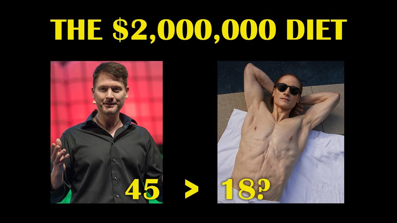 The $2,000,000 Diet to Reverse Aging | Bryan Johnson's Blueprint - YouTube