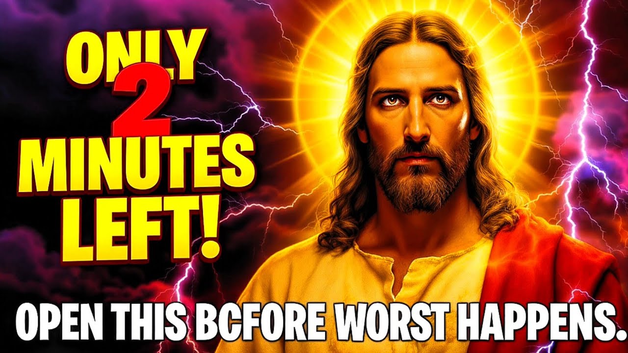 ⚠️ONLY 2 MINUTES – AFTER THAT IT’S TOO LATE | God's Message Today ...